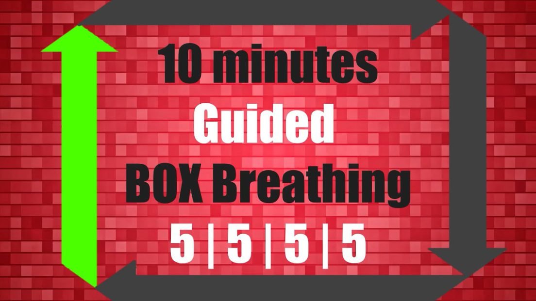 5 5 5 5 - Box Breathing Technique Guided - 10 minutes square breathing ...