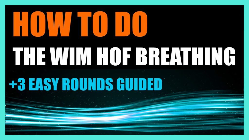 HOW TO do the Wim Hof breathing 3 rounds with instructions for ...