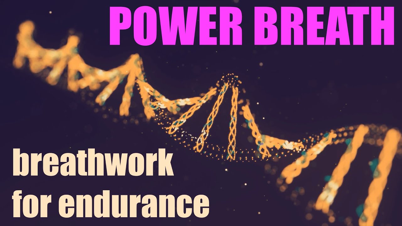 Breathing exercise for ENDURANCE - 3 rounds of Power Breath - medit-o-rama
