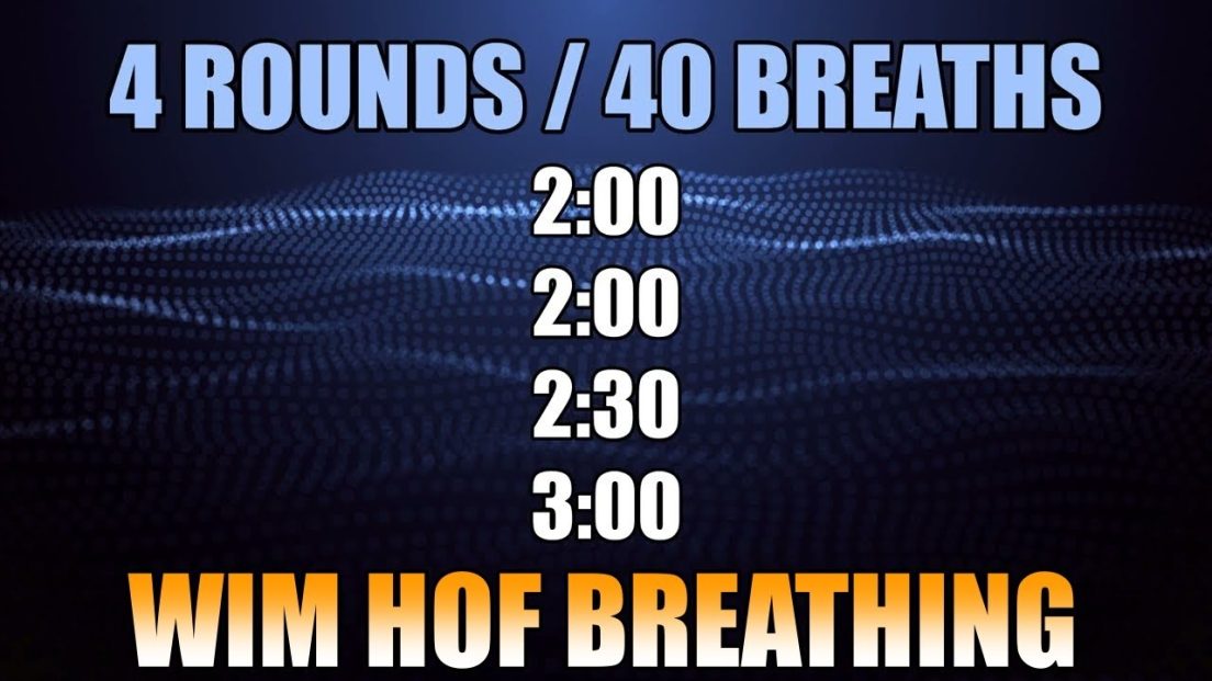 Wim Hof Breathing Guided: 4 Rounds of 40 Breaths with 432Hz & OM Mantra ...